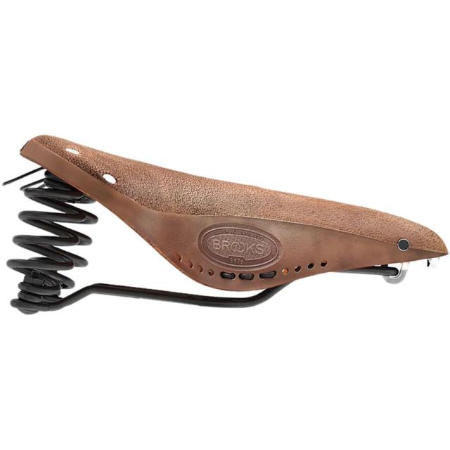 (取寄) ブルックスイングランド メンズ B67 サドル - メンズ Brooks England men B67 Saddle - Men's Softened Dark Tan