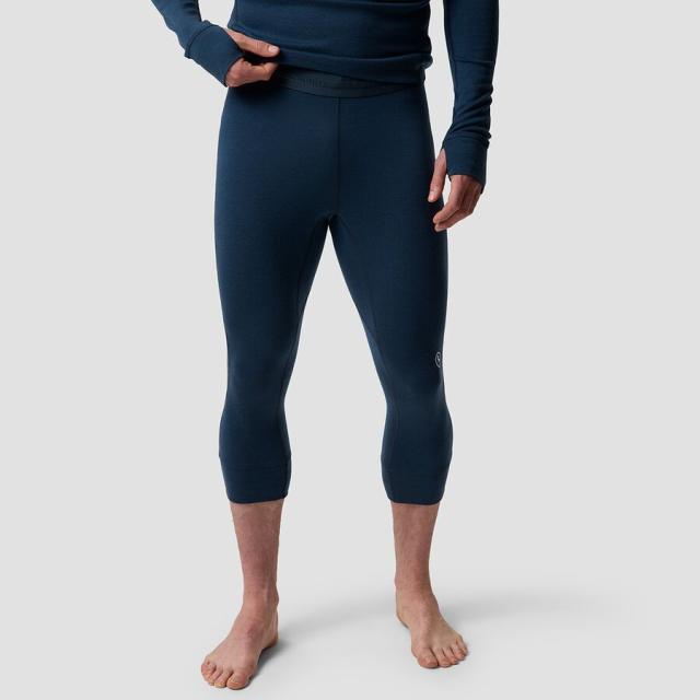 (取寄) バックカントリー メンズ RWS メリノ ベースレイヤー— 3/4 ボトム - メンズ Backcountry men Cedars RWS Merino Mid-Wt Baselayer 3/4 Bottom - Men's Midnight Blue
