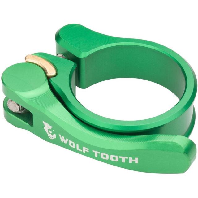 (取寄) ウルフトゥースコンポーネンツ クイック リリース シートポスト クランプ Wolf Tooth Components Quick Release Seatpost Clamp Green