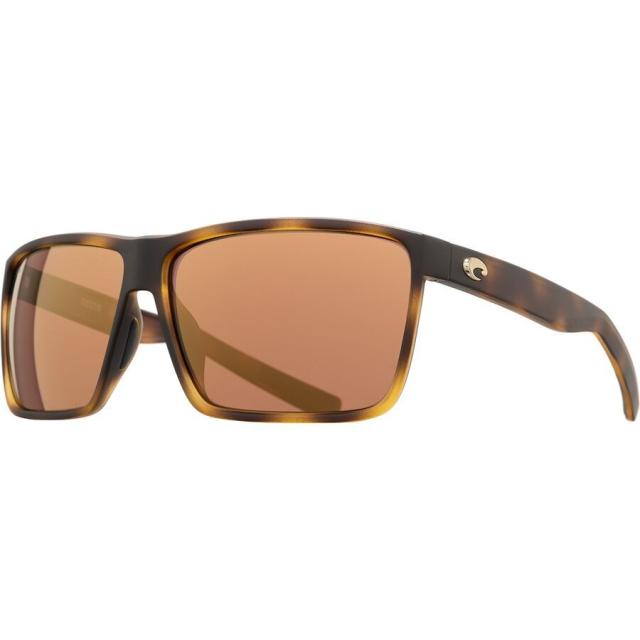 (取寄) コスタ リンコン 580G ポーラライズド サングラス Costa Rincon 580G Polarized Sunglasses Matte Tortoise/Gold Mirror 580G