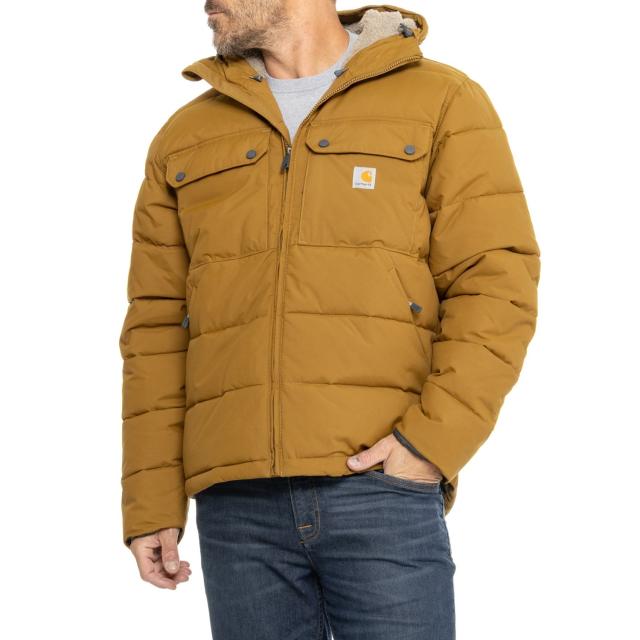 (取寄) カーハート 105474 モンタナ ルーズ フィット ジャケット - インサレーテッド Carhartt 105474 Montana Loose Fit Jacket - Insulated Oak Brown