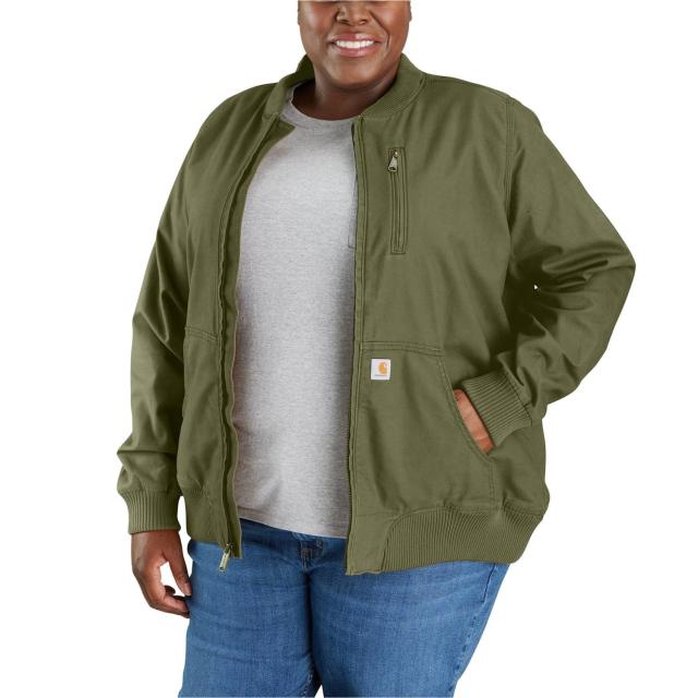 (取寄) カーハート 102524 プラス ラギッド フレックス リラックスド-フィット フィット キャンバス ジャケット Carhartt 102524 Plus Rugged Flex Relaxed Fit Canvas Jacket Basil