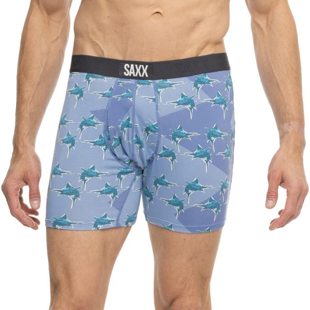 (取寄) サックス ウルトラ スーパーソフト ボクサー ブリーフ ウィズ フライ SAXX Ultra Supersoft Boxer Briefs with Fly  Multi