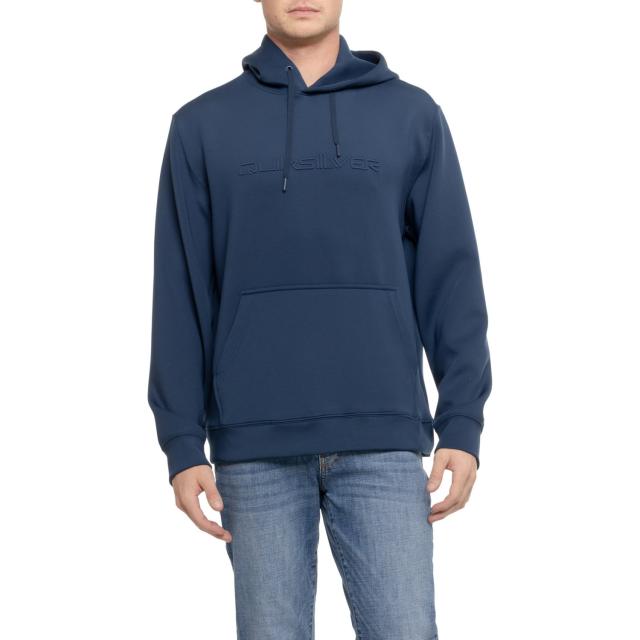 (取寄) クイックシルバー テディ エンボス ブーディ Quiksilver Teddy Embossed Hoodie  Total Eclipse Blue