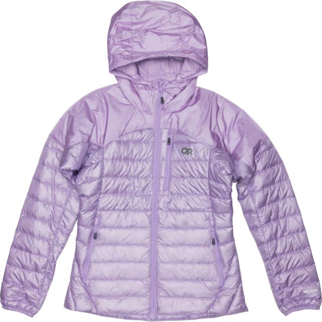 (取寄) アウトドア リサーチ ヘリウム ダウン ブーディ - 800 フィル パワー Outdoor Research Helium Down Hoodie - 800 Fill Power  Lavender