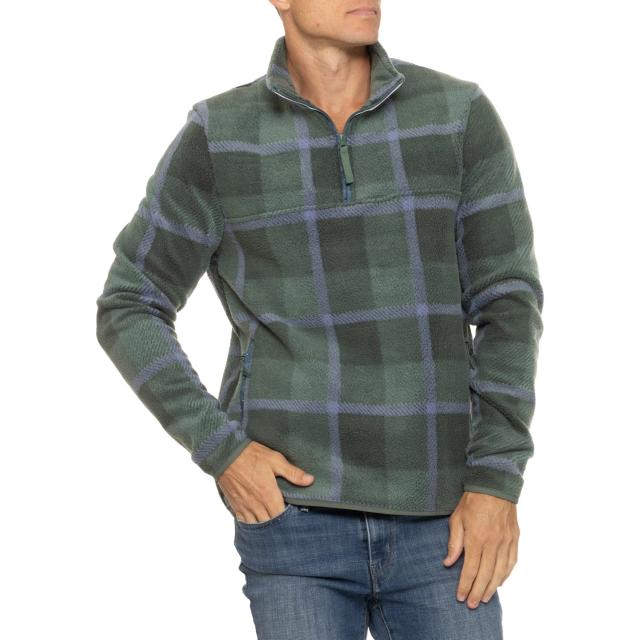 (取寄) リフアウトドア サブゼロ プルオーバー セーター - ジップ ネック LIV OUTDOOR Subzero Pullover Sweater - Zip Neck  Laurel Wreath Plaid