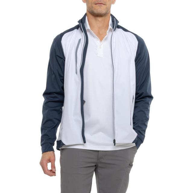 (取寄) ガルビングリーン ライル ゴルフ ジャケット GALVIN GREEN Lyle Golf Jacket  White/Navy