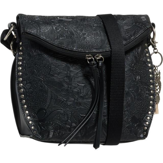 (取寄) サックルーツ アルカディア フラップ クロスボディ バッグ Sakroots Arcadia Flap Crossbody Bag  Black
