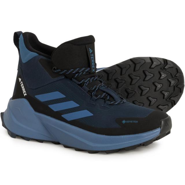 (取寄) アディダス アウトドア メンズ テレックス トレイルメーカー 2 ミッド ゴア-テックス ハイキング シューズ adidas outdoor men Terrex Trailmaker 2 Mid Gore-Tex Hiking Shoes (For Men)  Aurora Ink/Wonder Steel