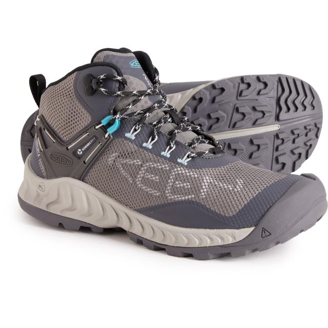 (取寄) キーン レディース ネクシス エボ ミッド ハイキング ブーツ Keen women NXIS Evo Mid Hiking Boots (For Women)  Magnet/Ipanema