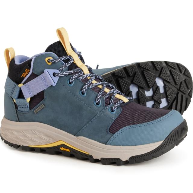 (取寄) テバ レディース ゴア-テックス ミッド ハイキング ブーツ Teva women Gore-Tex Mid Hiking Boots (For Women)  Blue Mirage