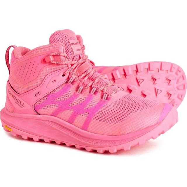 (取寄) メレル レディース アントラ 3 ミッド ハイキング ブーツ Merrell women Antora 3 Mid Hiking Boots (For Women)  Knockout Pink
