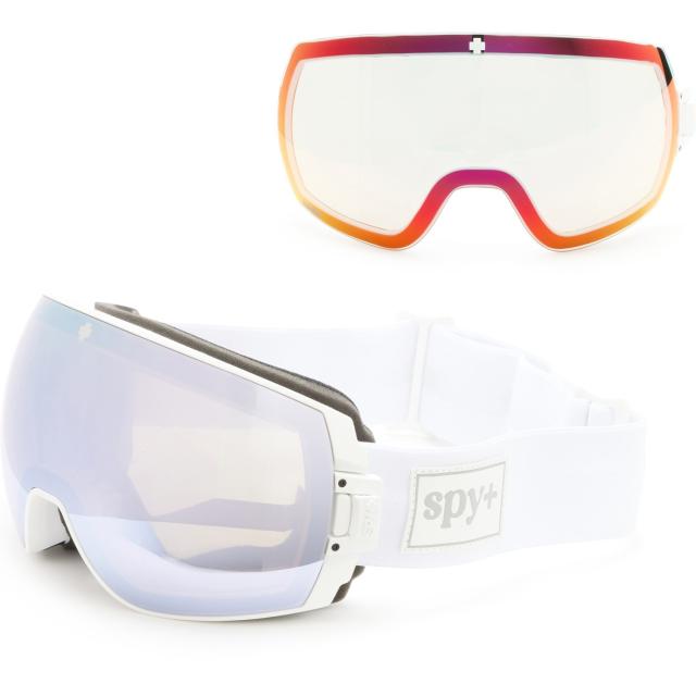 (取寄) スパイオプティクス レガシー スキー ゴーグルズ - エクストラ レンズ Spy Optics Legacy Ski Goggles - Extra Lens  White/Happy Bronze Platinum Mirror/Happy Ll Gray G