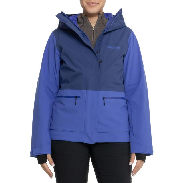 (取寄) マーモット リフューズ プリマロフト スキー ジャケット - ウォータープルーフ, インサレーテッド Marmot Refuge PrimaLoft Ski Jacket - Waterproof, Insulated Twilight Blue/Trail Blue