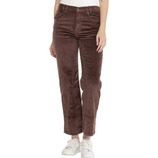 (取寄) フリーピープル リスク テイカー コーデュロイ パンツ Free People Risk Taker Corduroy Pants  Chocolate
