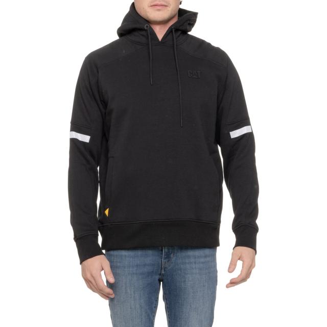 (取寄) キャタピラー キャット Id ワーク フリース プルオーバー ブーディ Caterpillar Cat ID Work Fleece Pullover Hoodie  Pitch Black