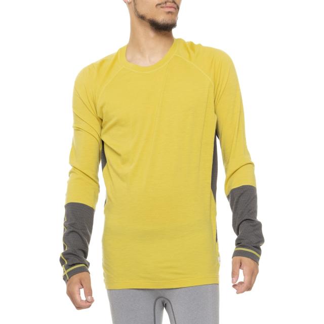 (取寄) アーティレクト ゴールドヒル 125 ゾーンド ベース レイヤー クルー トップ - メリノ ウール, ロング スリーブ ARTILECT Goldhill 125 Zoned Base Layer Crew Top - Merino Wool, Long Sleeve  A/Cid/Ash