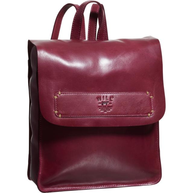 (取寄) シンプル バックパック - パープル Will Leather Goods Simple Backpack - Purple  Purple