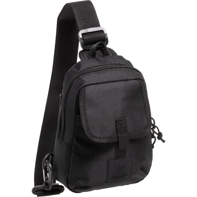 (取寄) アディダス ユーティリティ ミニ スリング バッグ adidas Utility Mini Sling Bag  Black/Night Grey