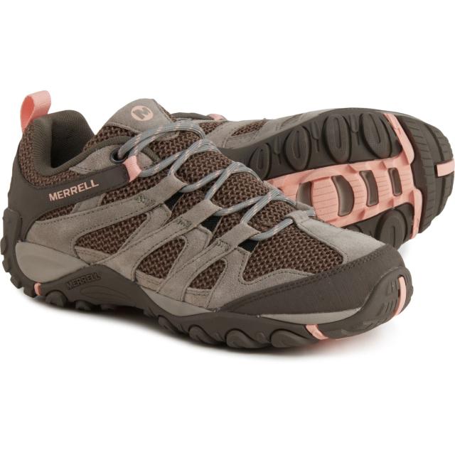 (取寄) メレル レディース アルバーストーン ハイキング シューズ Merrell women Alverstone Hiking Shoes (For Women)  Aluminum