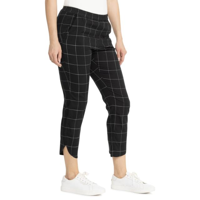 (取寄) マリンレイヤー アリソン パンツ Marine Layer Allison Pants  Black Windowpane