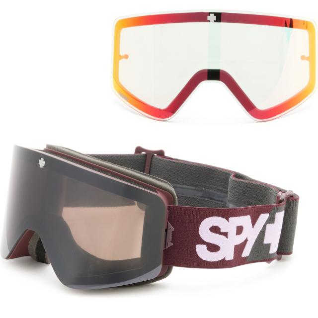 (取寄) スパイオプティクス マローダー セ ゴーグルズ - エクストラ レンズ Spy Optics Marauder SE Goggles - Extra Lens  Merlot/Happy Bronze Silver Mirror/Happy Ll Gray Gr