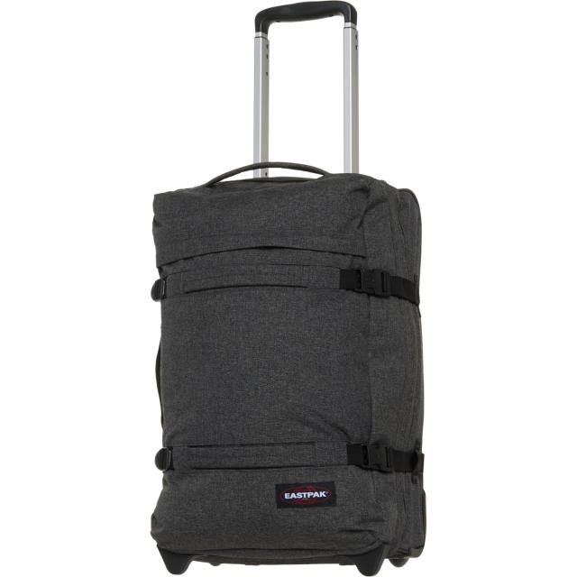 (取寄) イーストパック S キャリーオン ダッフル バッグ - ソフトサイド, ブラック デニム Eastpak Transit'r S Carry-On Duffel Bag - Softside, Black Denim  Black Denim