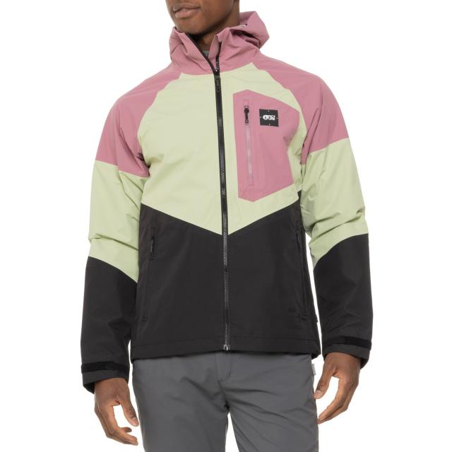 (取寄) ピクチャーオーガニック アブストラル+ 2.5-レイヤー ジャケット - ウォータープルーフ Picture Organic Abstral+ 2.5-Layer Jacket - Waterproof  Swamp