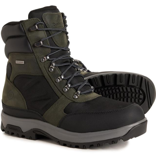 (取寄) ダナム メンズ 8インチ DH 8000 ワークス ウーバル ブーツ Dunham men 8” DH 8000 Works Ubal Boots (For Men)  Black