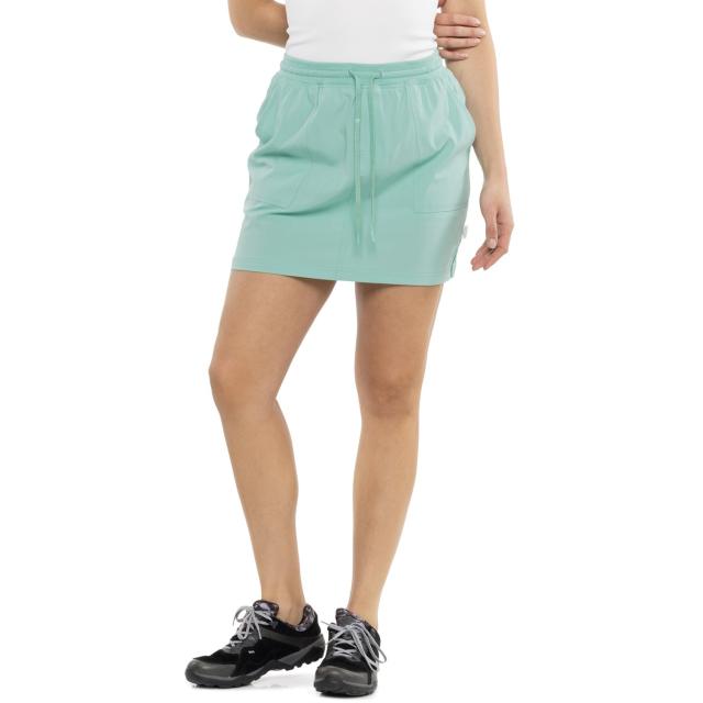 (取寄) マウンテンアンドアイルズ タイ ウェスト プル-オン スコート Mountain and Isles Tie Waist Pull-On Skort  Seafoam