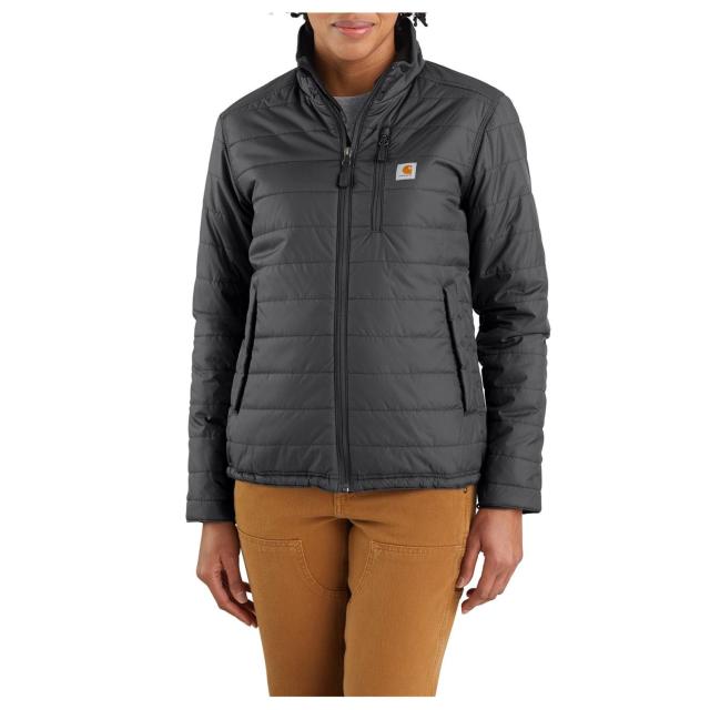 (取寄) カーハート プラス レイン ディフェンダー リラックスド-フィット フィット ライトウェイト ジャケット - インサレーテッド Carhartt 104314 Plus Rain Defender Relaxed Fit Lightweight Jacket - Insulated Shadow