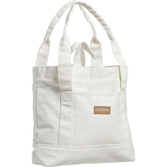 (取寄) アディダス キャンバス コート トート バッグ adidas Canvas Court Tote Bag  Off White