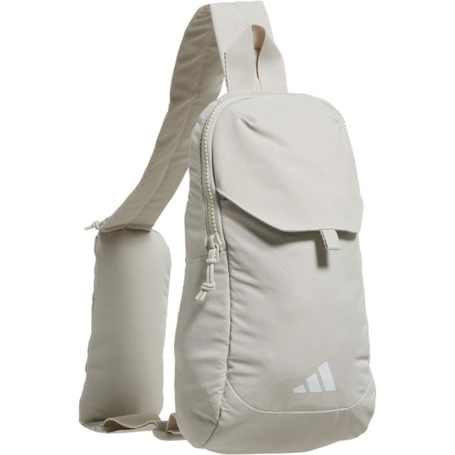 (取寄) アディダス エッセンシャル 3 スリング クロスボディ バッグ adidas Essentials 3 Sling Crossbody Bag  Wonder Alumina Grey