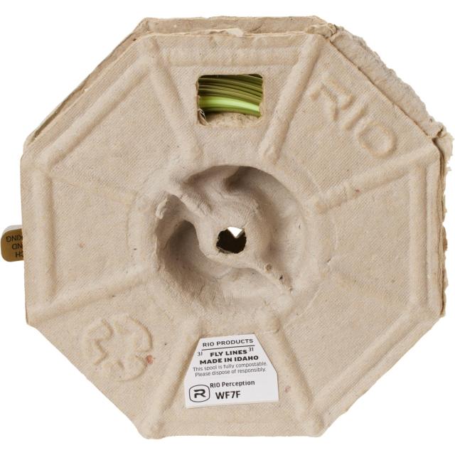 (取寄) リオプロダクツ トラウト シリーズ プレミア リオ パーセプション フレッシュウォーター フライ ライン - Rio Products Trout Series Premier RIO Perception Freshwater Fly Line - WF7F  Green/Camo