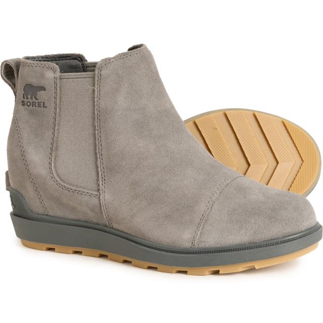 (取寄) ソレル レディース エヴィー リ チェルシー ブーツ Sorel women Evie II Chelsea Boots (For Women) Quarry/Grill