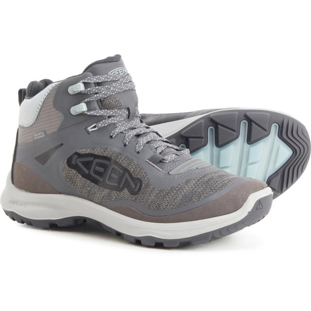 (取寄) キーン レディース テラドーラ フレックス ミッド ハイキング ブーツ Keen women Terradora Flex Mid Hiking Boots (For Women)  Magnet/Cloud Blue