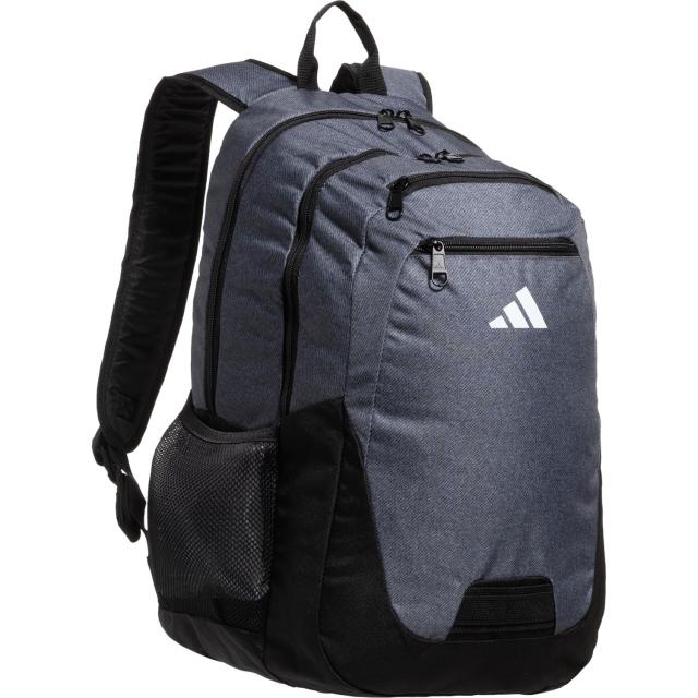 (取寄) アディダス バックパック - ツイル オニキス グレー-ブラック-ホワイト adidas Fundare Backpack - Twill Onix Grey-Black-White  Twill Onix Grey/Black/White