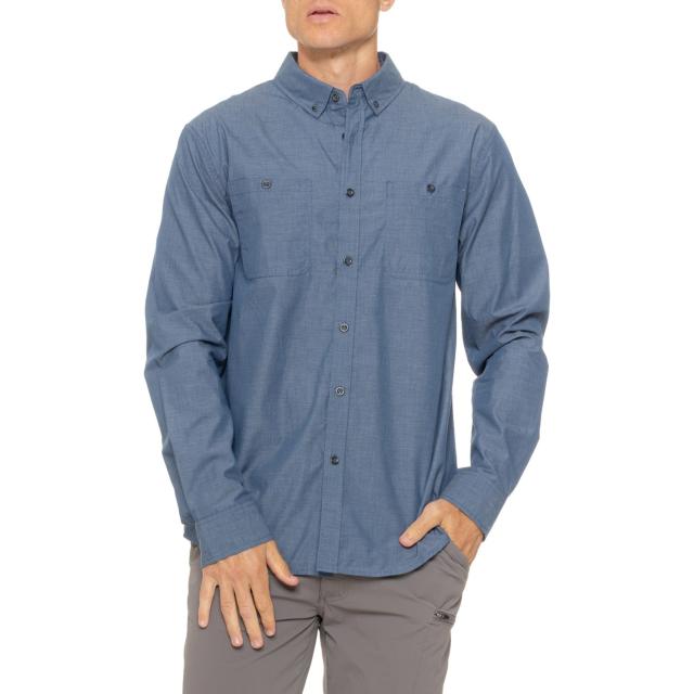 (取寄) クイックシルバー スモーク バレー シャツ - ロング スリーブ Quiksilver Smoke Valley Shirt - Long Sleeve  Navy