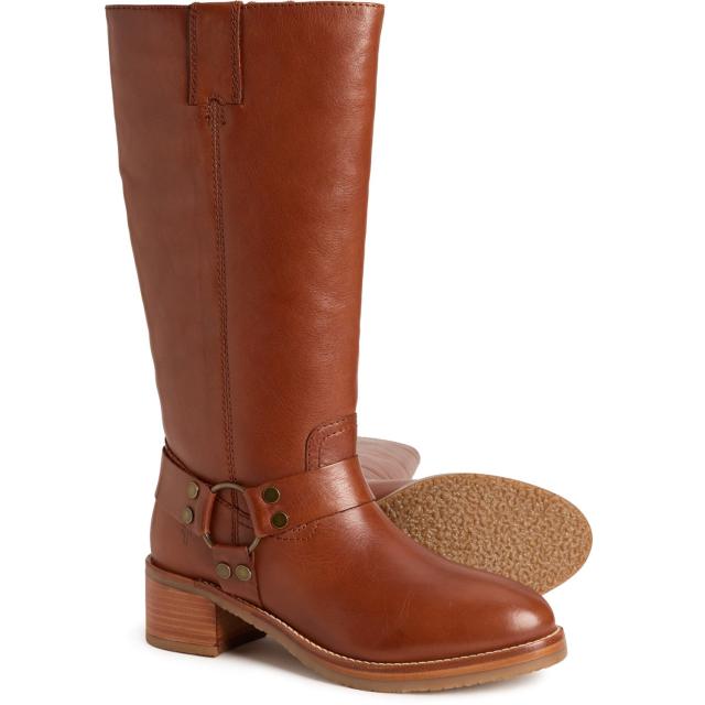 (取寄) フライ レディース カムリン トール シャフト ハーネス ブーツ Frye women Camryn Tall Shaft Harness Boots (For Women)  Cognac