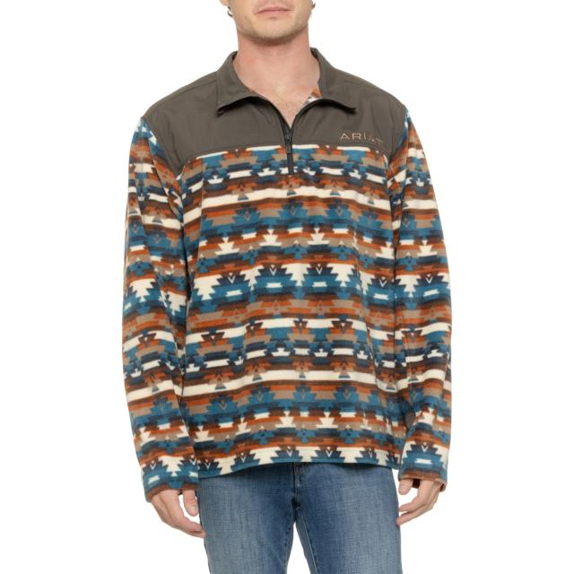 (取寄) アリアット ベイシス 2.0 スウェットシャツ - ジップ ネック Ariat Basis 2.0 Sweatshirt - Zip Neck  Turquoise Serape