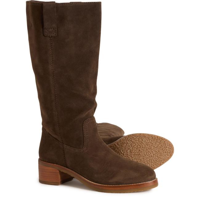 (取寄) フライ レディース カムリン トール シャフト アンライン ブーツ Frye women Camryn Tall Shaft Unlined Boots (For Women)  Chocolate