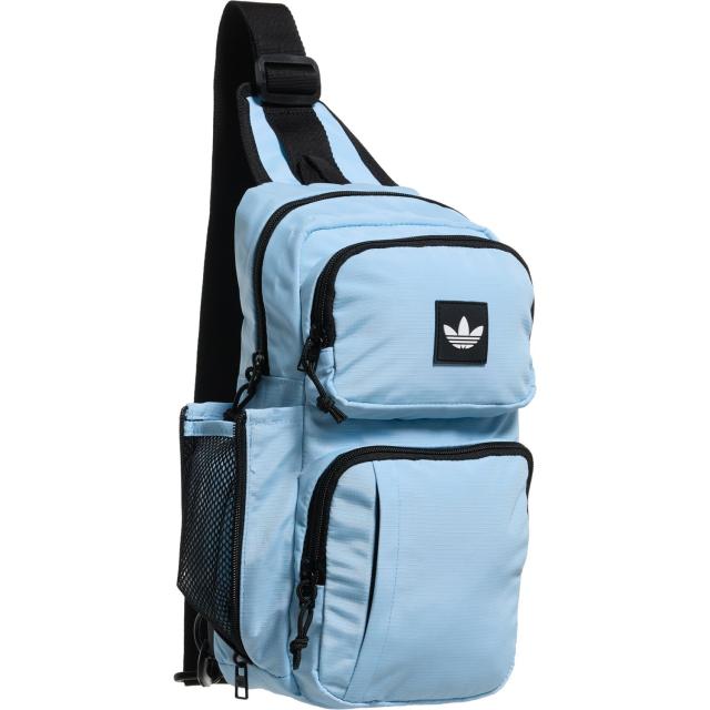 (取寄) アディダス ユーティリティ 4 スリング バッグ adidas Utility 4 Sling Bag  Clear Sky Blue/Black/White