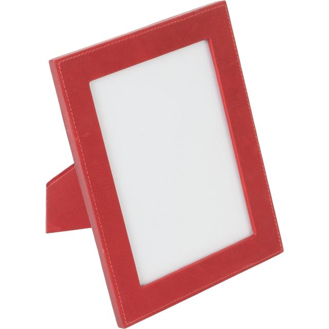 (取寄) ピクチャー フレーム - レザー, Will Leather Goods Picture Frame - Leather, 5x7”  Red