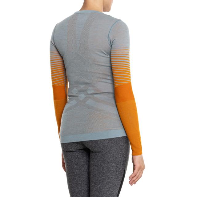 (取寄) スマートウール イントラニット サーマル ベース レイヤー トップ - メリノ ウール, ロング スリーブ SmartWool Intraknit Thermal Base Layer Top - Merino Wool, Long Sleeve Eggplant/Nival Blue 取寄) スマートウール イントラニット サーマル ベース レイヤー