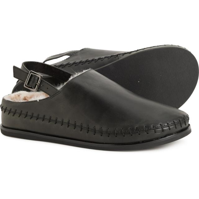 (取寄) ケルシダガー レディース フレディ フェイク-ファー クロッグス Kelsi Dagger women Freddy Faux-Fur Clogs (For Women)  Black