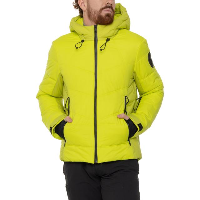 (取寄) パジャール テーベ ミックスド メディア スキー ジャケット - インサレーテッド Pajar Thebe Mixed Media Ski Jacket - Insulated  Neo Green