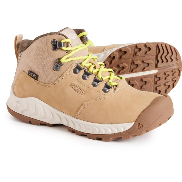 (取寄) キーン レディース ネクシス エクスプローラ ミッド ハイキング ブーツ Keen women NXIS Explorer Mid Hiking Boots (For Women)  Safari/Birch