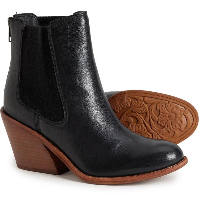 (取寄) ソフト レディース タラ チェルシー ヒールド ブーツ Sofft women Tara Chelsea Heeled Boots (For Women)  Black
