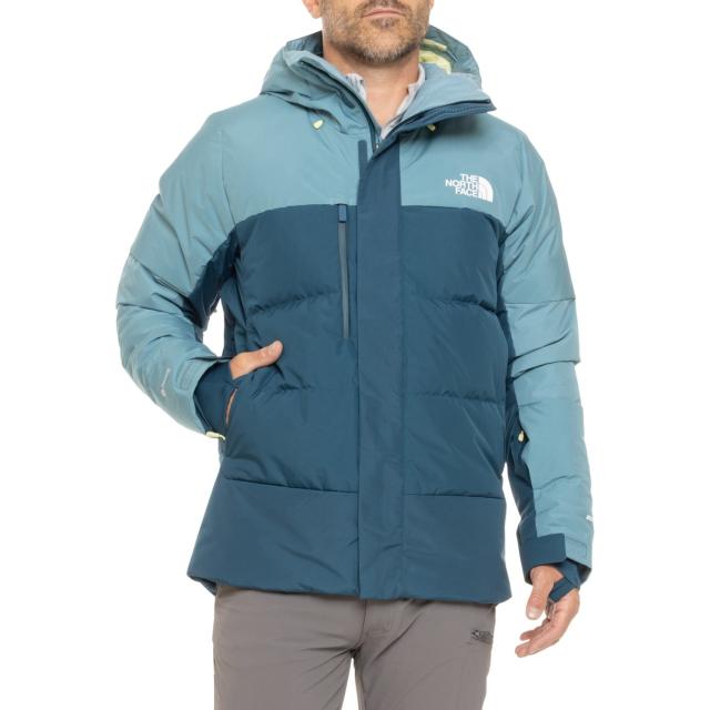 (取寄) ノースフェイス コアファイア ゴア ウインドストッパー ダウン スキー ジャケット - インサレーテッド The North Face Corefire Gore Windstopper Down Ski Jacket - Insulated Midnight Petrol/Algae B