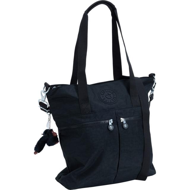 (取寄) キプリング パミー トート バッグ Kipling Pammie Tote Bag  Black Tonal